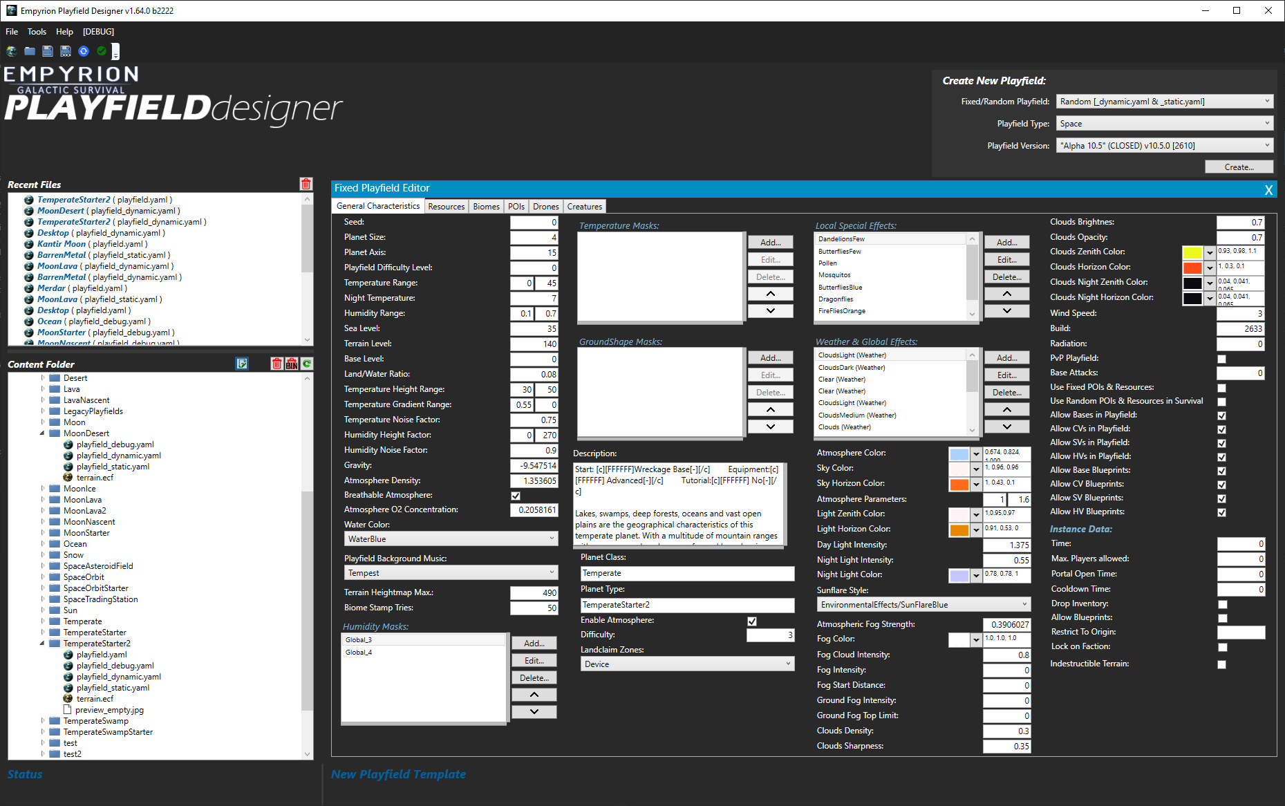Dev Blog: Added ‘Create New Playfield…’ Mechanics & Closing of Editors ...